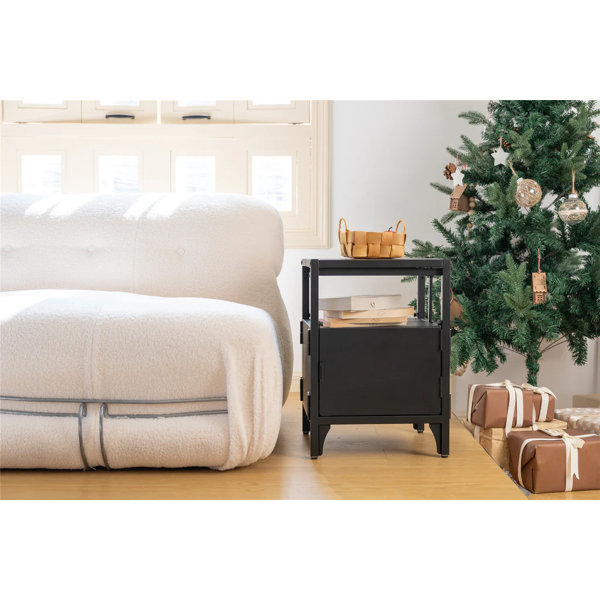 17 Stories Lania Metal Indoor & Outdoor Accent Foldable Cabinet Folding ...