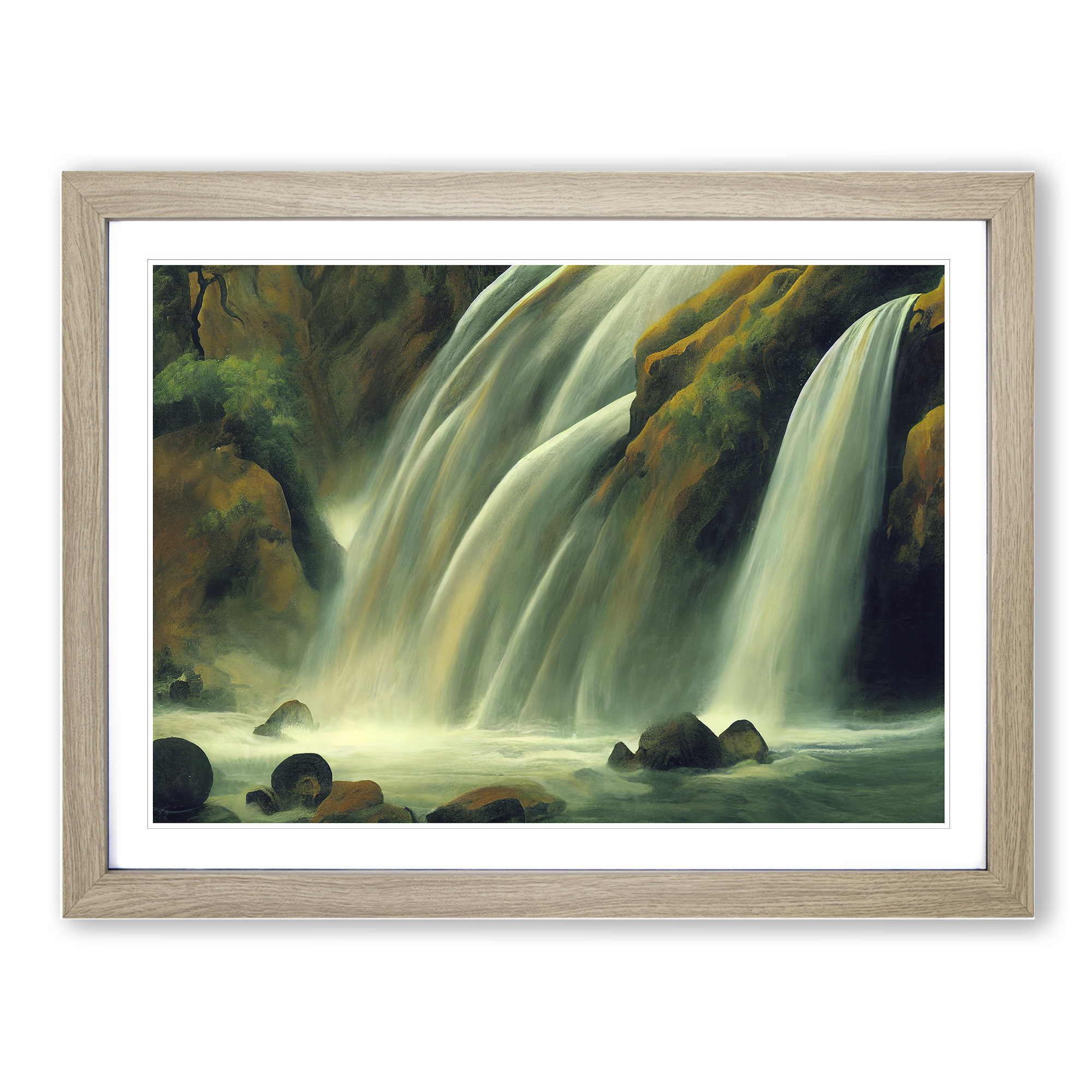 Alpen Home Glorious Waterfall - Picture Frame Graphic Art | Wayfair.co.uk