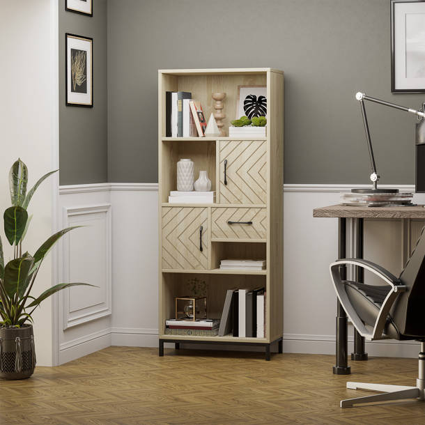 Corrigan Studio® Tomita Storage Bookcase - Wayfair Canada