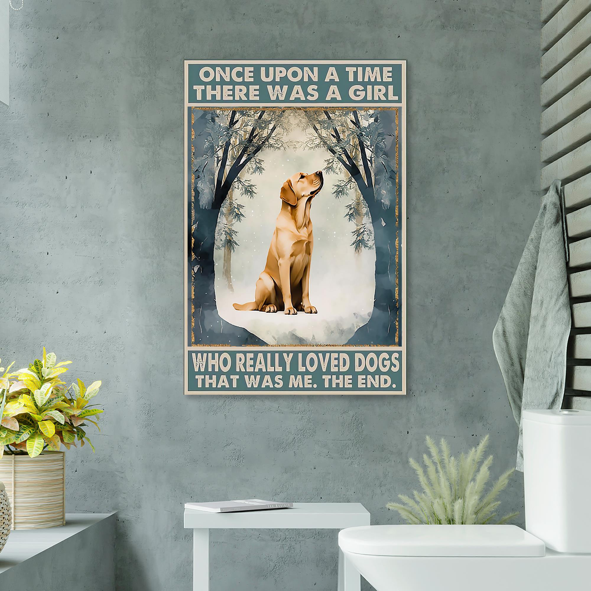 Trinx Jaedah Who Really Loved Dogs 2 On Canvas Graphic Art | Wayfair