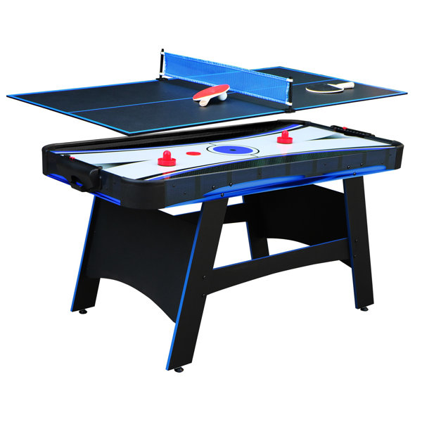 Hathaway Games 5' Two Player Air Hockey Table with Manual Scoreboard ...