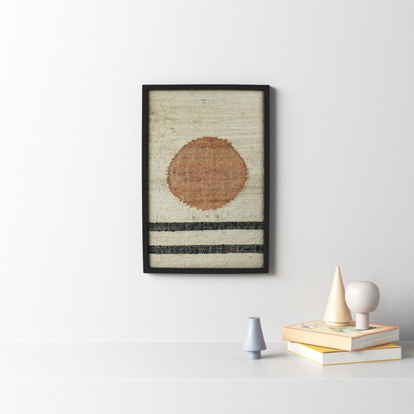 AllModern Circle Over Lines Wall Décor | Wayfair