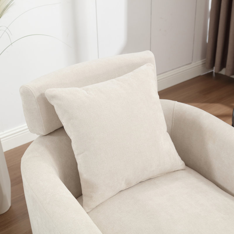 Latitude Run® 360-Degree Rotating Chair with Multi-Gear Adjustable ...