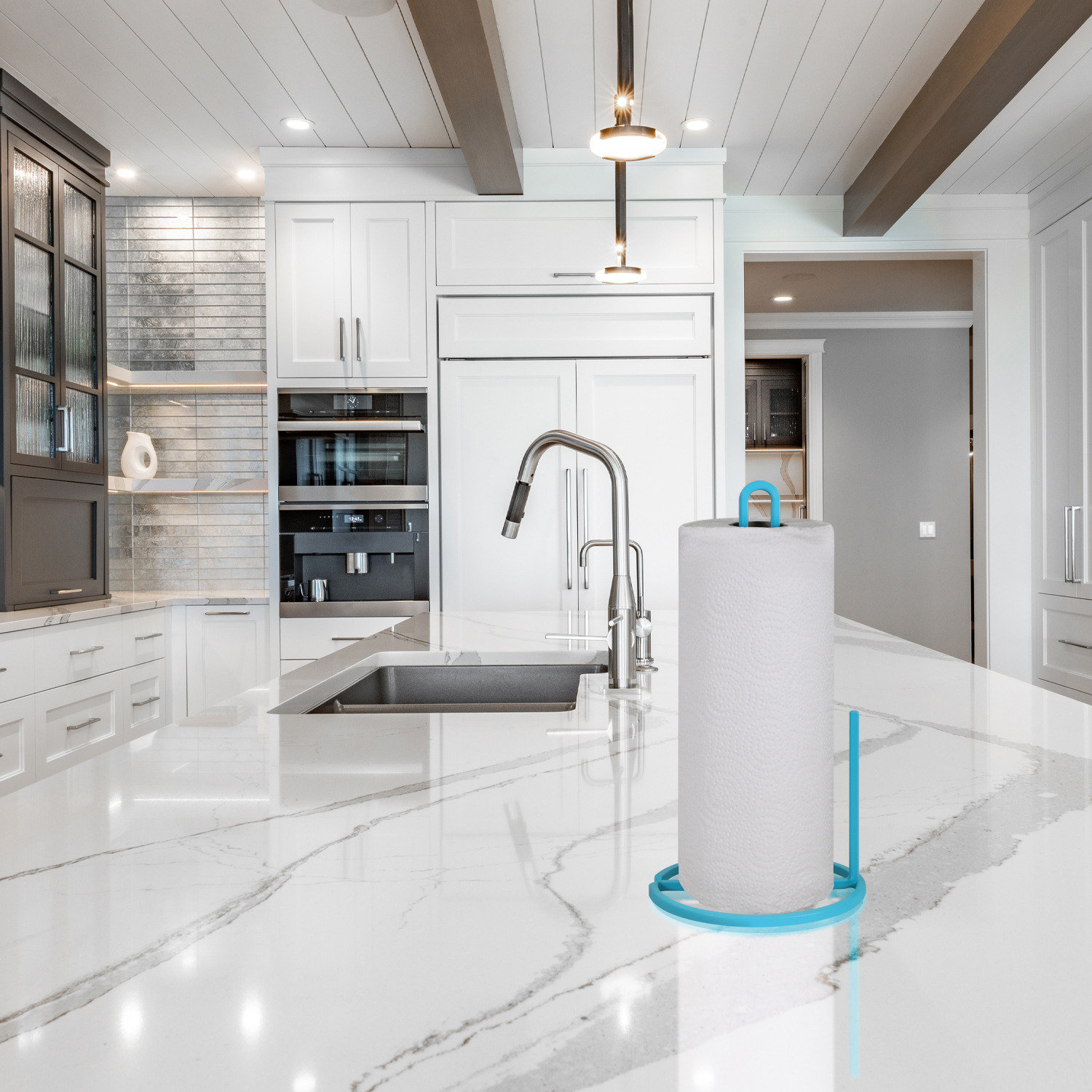 Ebern Designs Modern Paper Towel Holder | Wayfair