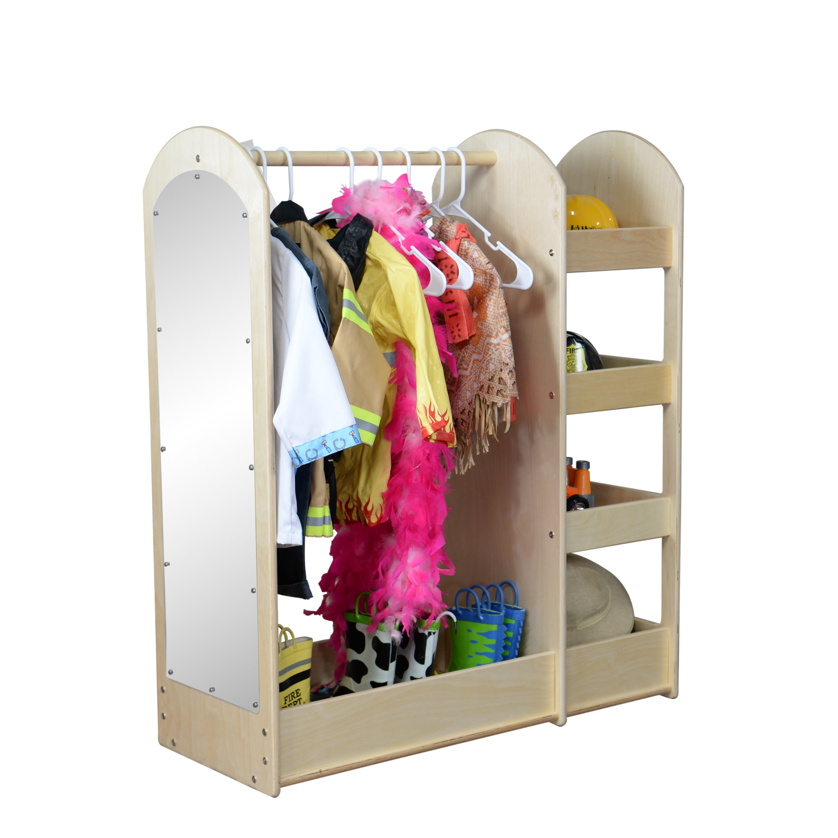 Wood Designs Contender See and Store Dress-Up Unit | Wayfair