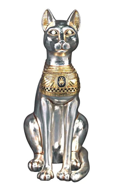 Bungalow Rose Accardi Small Egyptian Bastet Cat Life Size Statue ...