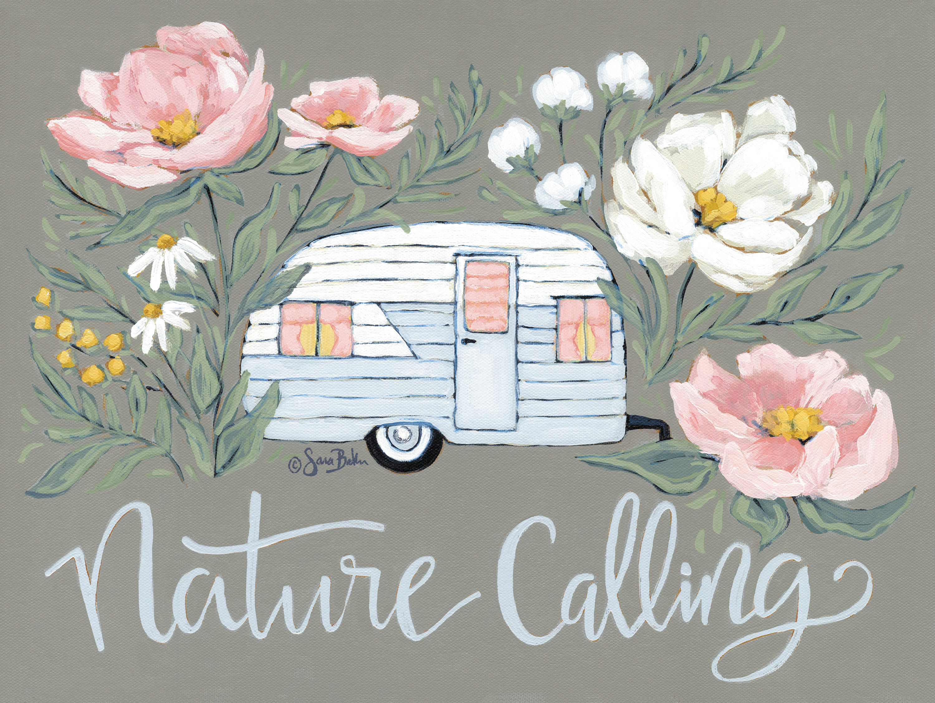 Winston Porter Nature Calling Camper by Sara Baker | Wayfair