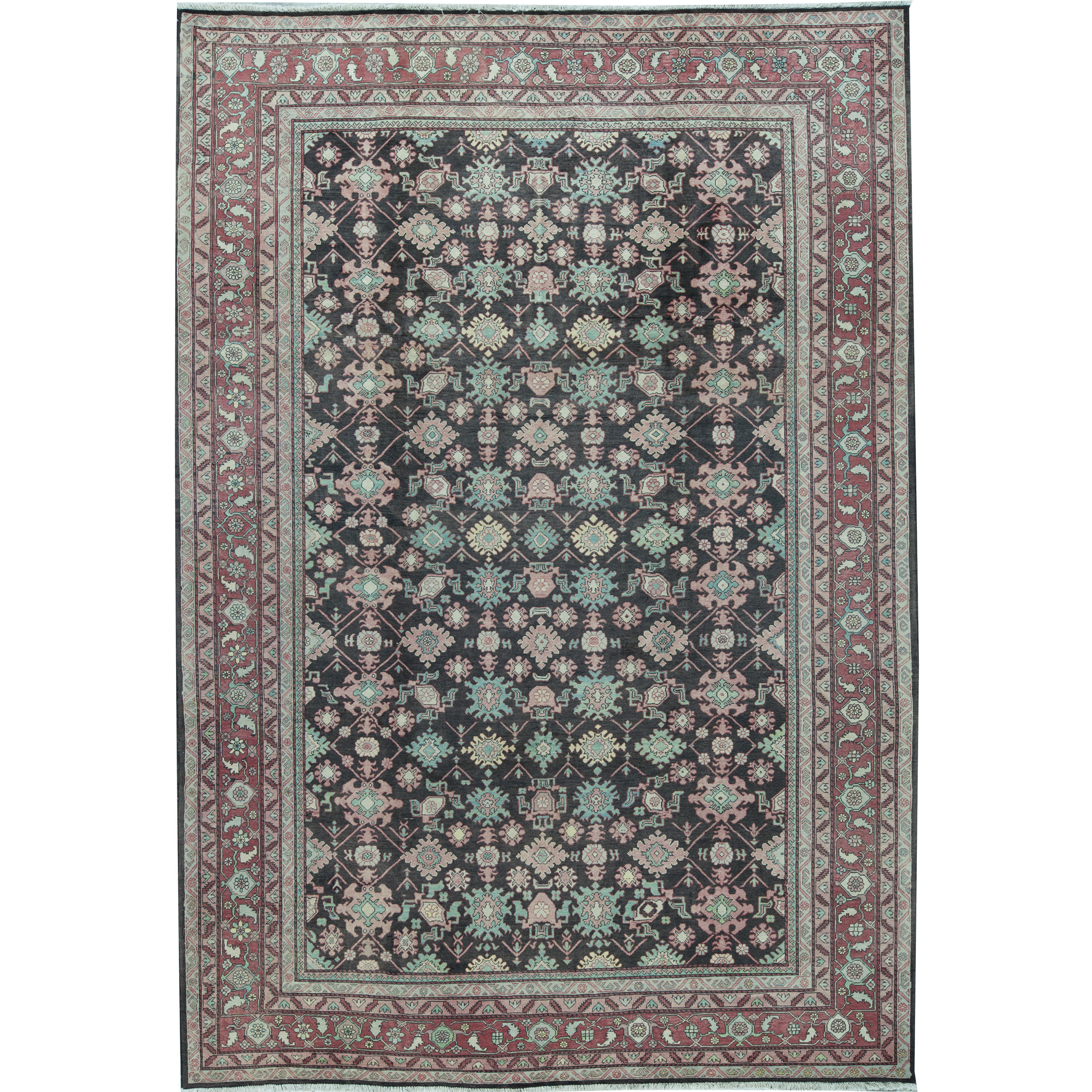 Bokara Rug Co., Inc. Hand-Knotted High-Quality Red, Black, and Blue ...