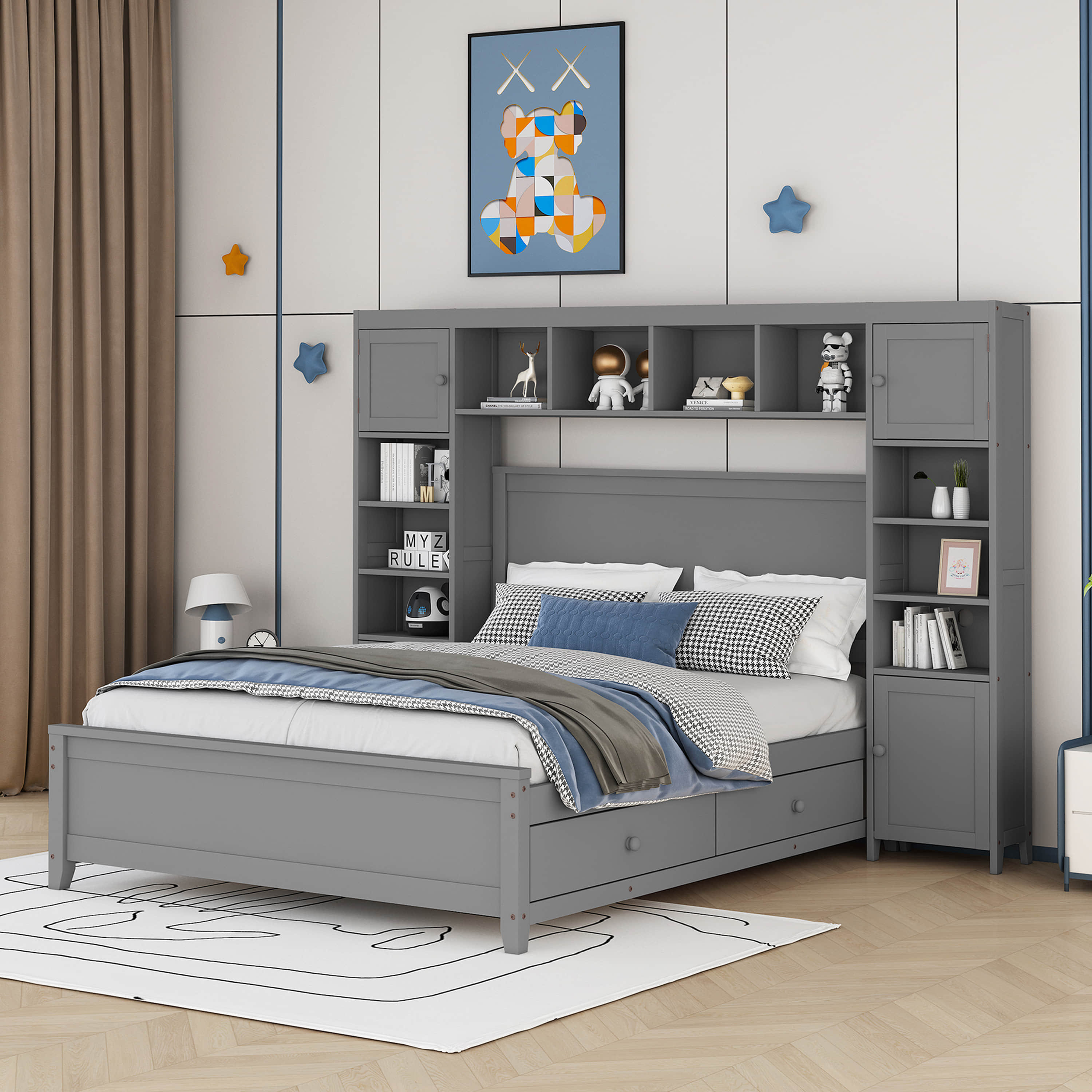 Red Barrel Studio Full / Double Storage Platform Bed | Wayfair