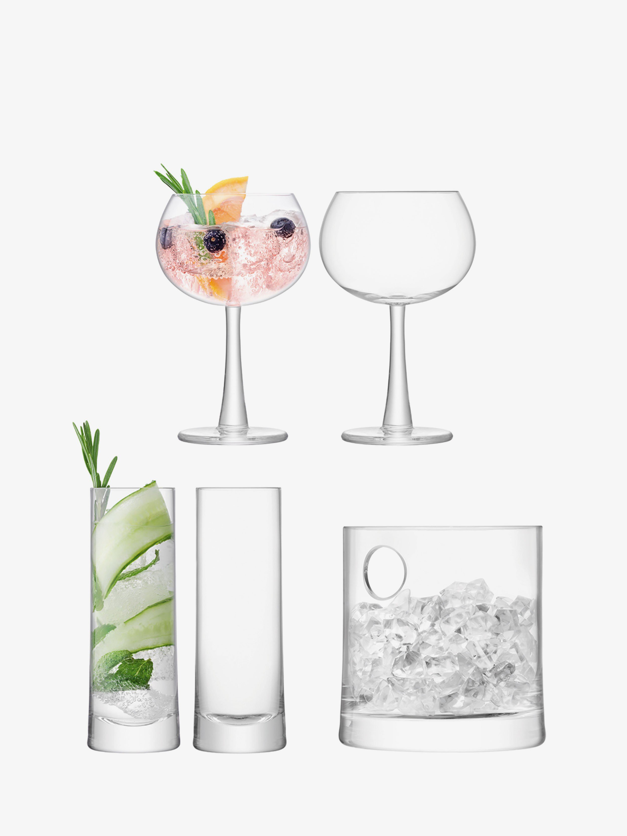 LSA International Gin 5-Piece Assorted Glassware Set | Wayfair