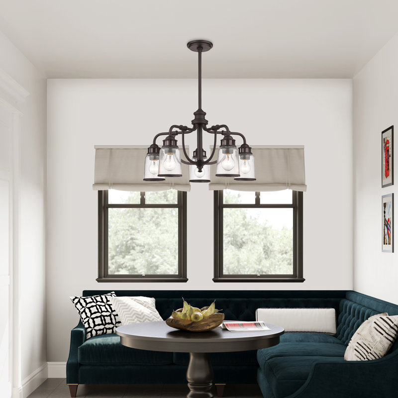 Beachcrest Home™ Derrick 5 - Light Statement Classic Chandelier ...