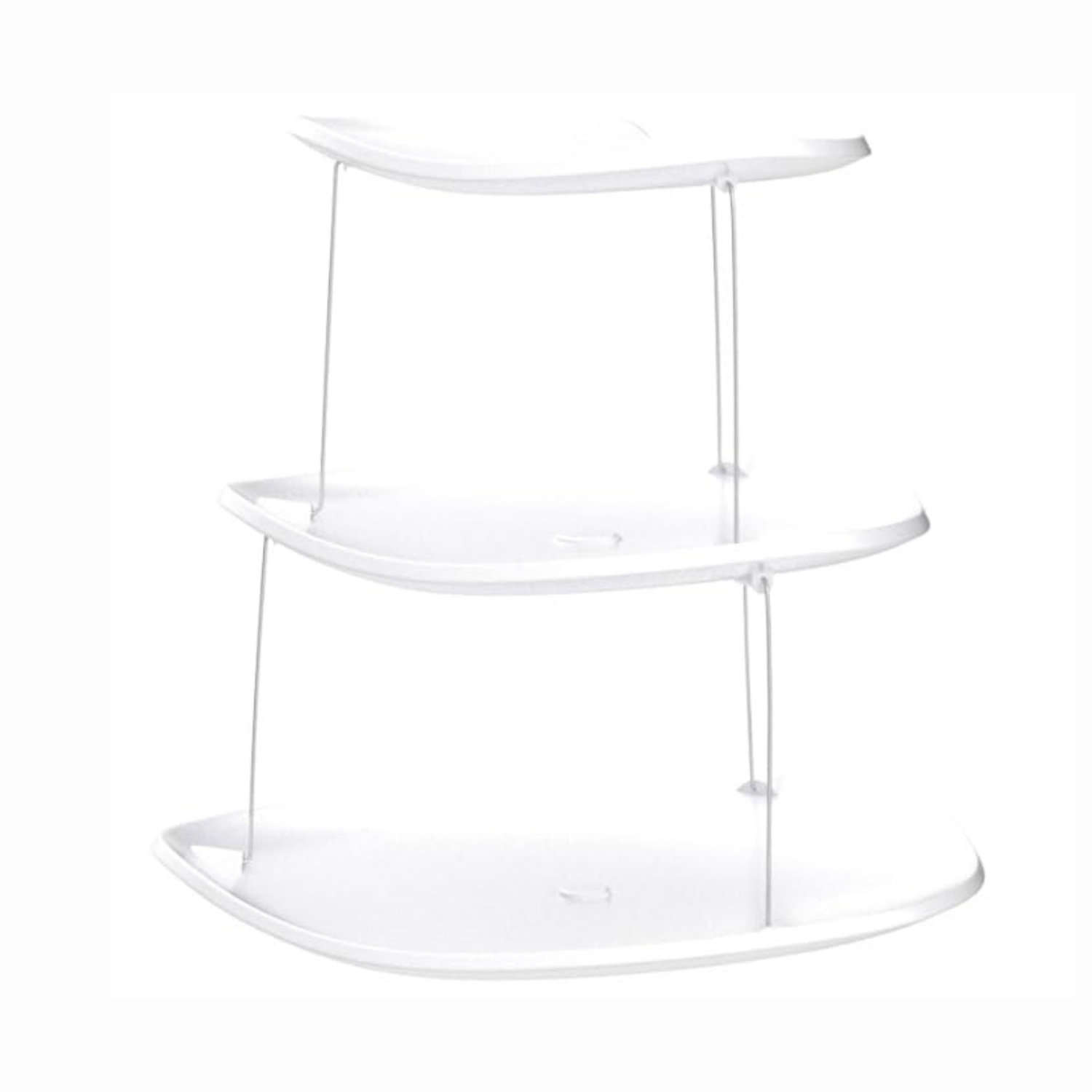 Latitude Run® Collapsible 3-Tier Party Tray | Wayfair