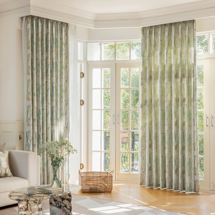 Visionary Home Rayon Room Darkening Curtain Pair & Reviews | Wayfair