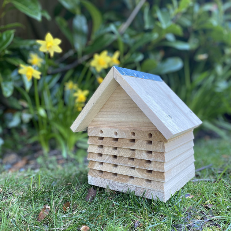 August Grove Izaguirre Freestanding Bumblebee House | Wayfair.co.uk