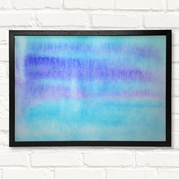 Ivy Bronx Blured Lines Framed Print | Wayfair.co.uk