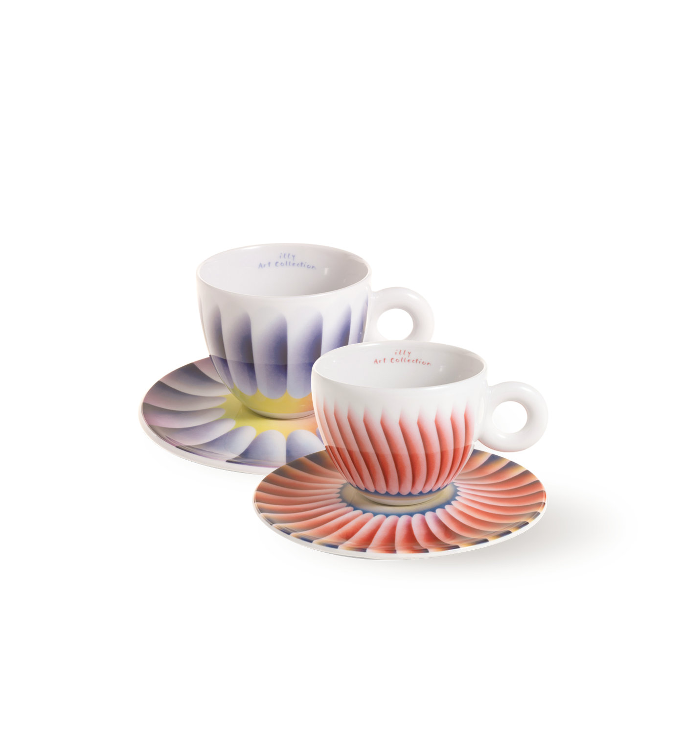 illy Judy Chicago illy Art Collection - Set of 2 Cappuccino Cups and ...