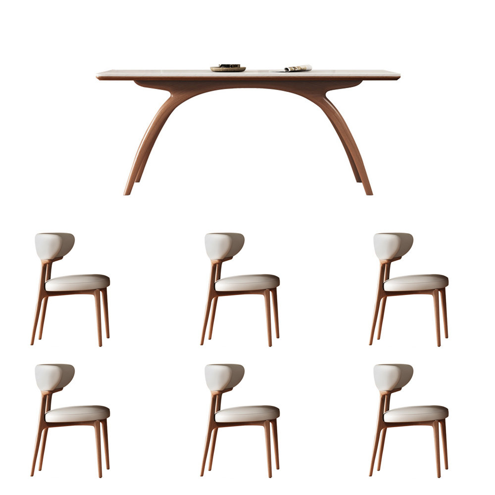 ComfySofa.s Modern White Ash Sintered Stone Set | Wayfair