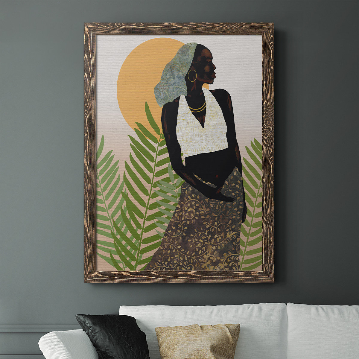 Bay Isle Home™ Jaxzen Er Grace Framed On Canvas Print | Wayfair
