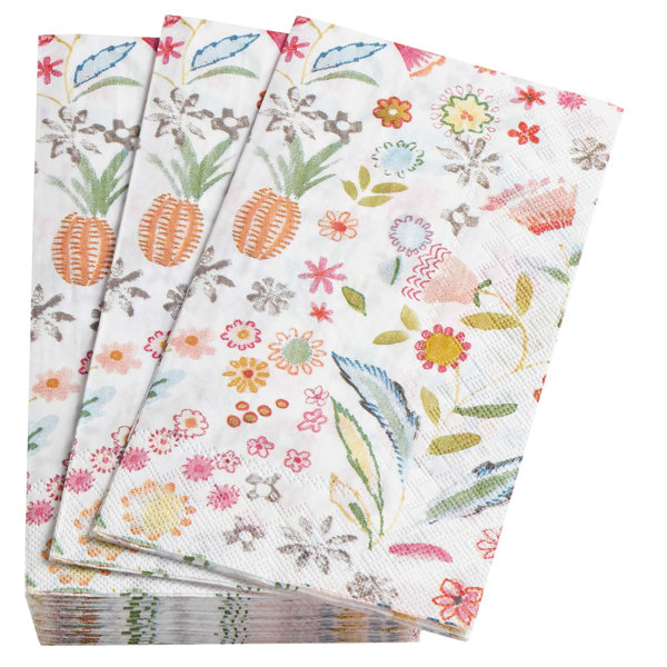 Annie Selke Home Spring Party Multi Paper Napkin | Wayfair