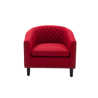Red Barrel Studio® Accent Barrel Chair Living Room Chair Microfiber ...