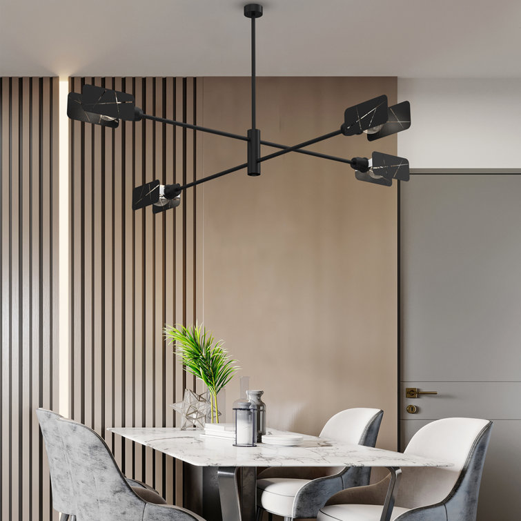 HowHomely Astra 4 x E27 ceiling light | Wayfair.co.uk