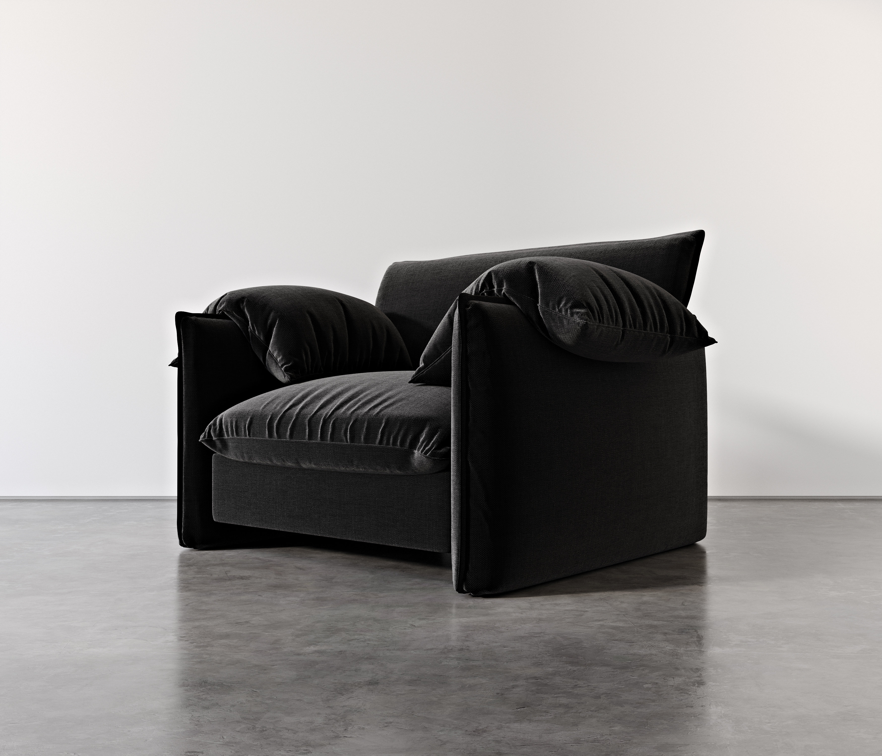 Orren Ellis Ismaeil Elysee Upholstered Armchair Sophisticated Design ...