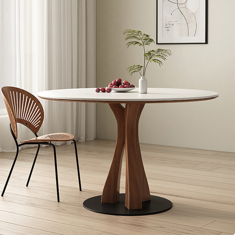 Latitude Run® Luelle Round 47.24'' Dining Table | Wayfair