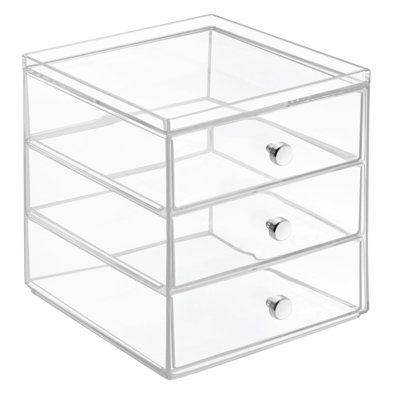 makeup drawers clear