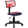 Disney Pixar Cars Themed Adjustable Swivel Mesh Rolling Desk Chair ...