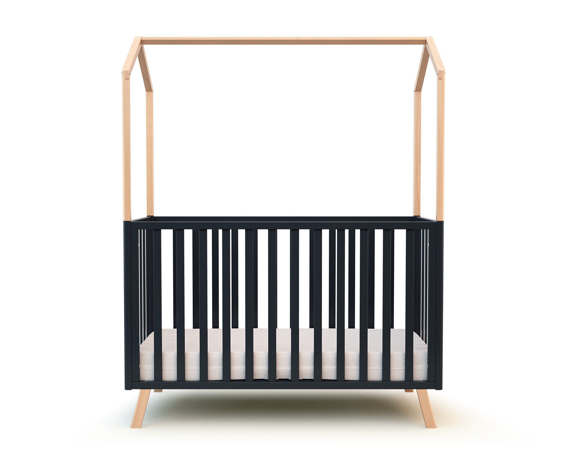Isabelle & Max Convertible baby hut cot CONFORT in wood | Wayfair.ie