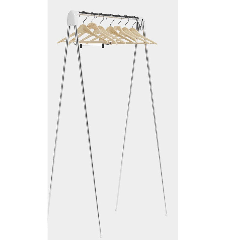 Rebrilliant Travel Garment Rack,Portable and Foldable,Folding Clothes ...