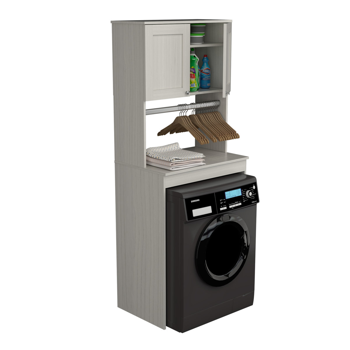 Inval Free Standing Laundry Room Organizer & Reviews | Wayfair