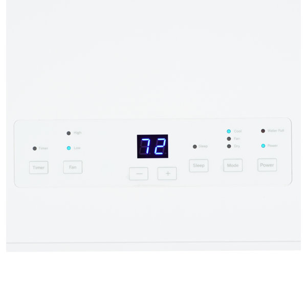 GE Appliances GE 6,100 BTU Portable Air Conditioner With Dehumidifier ...