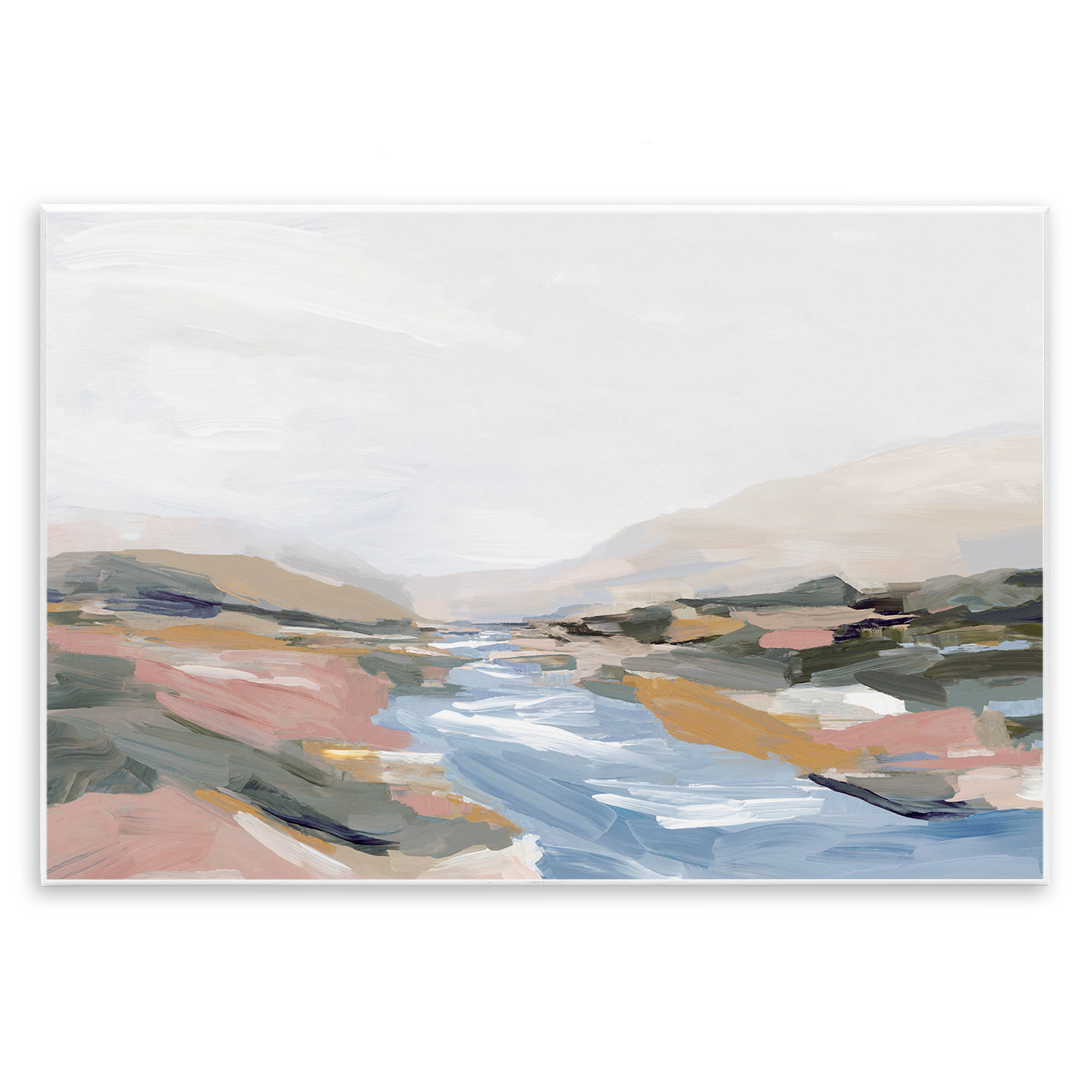 Winston Porter Vibrant Landscape Fade Wall Plaque, design by Hannah ...