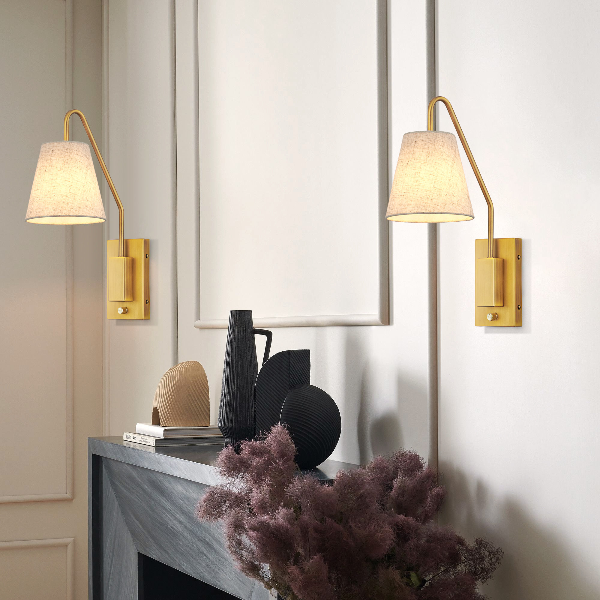 Latitude Run® Dimmable Swing Arm Wall Sconce & Reviews | Wayfair