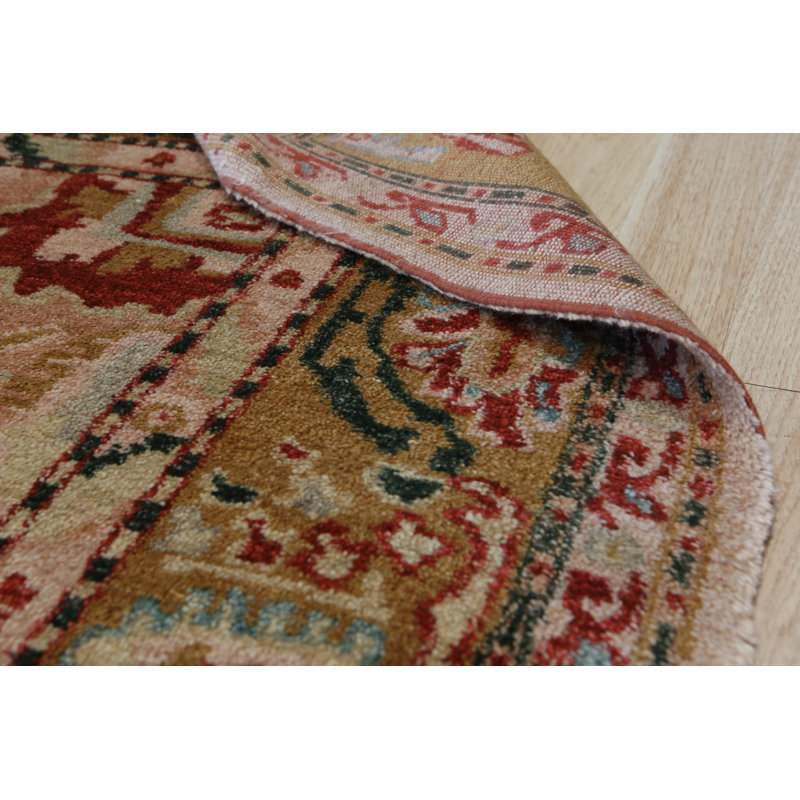 EORC Delicate Beige Hand Knotted Rug | Wayfair