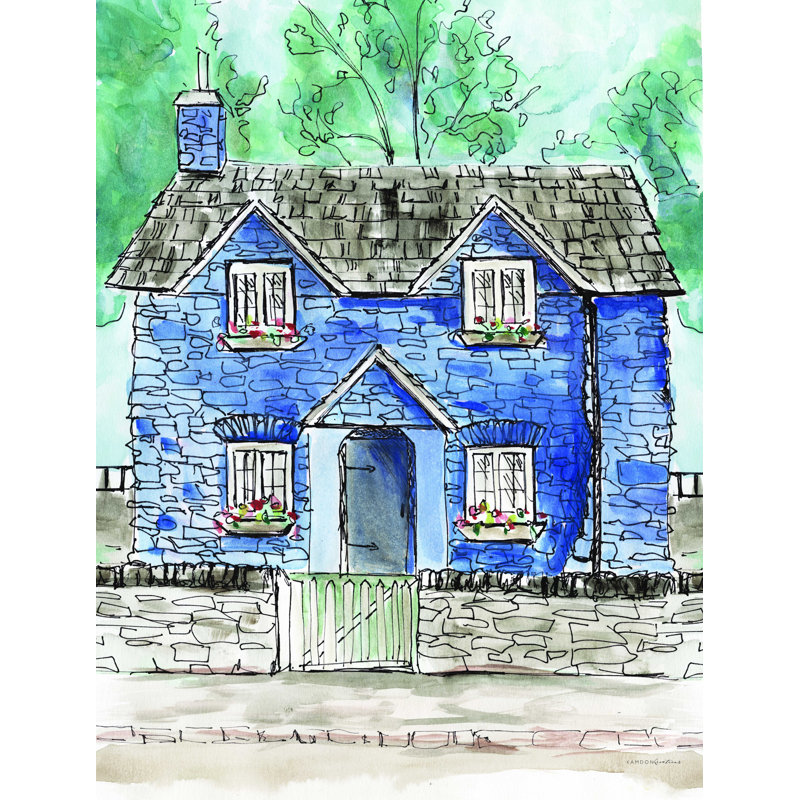 Rosalind Wheeler Charming Morning - Wrapped Canvas Print | Wayfair