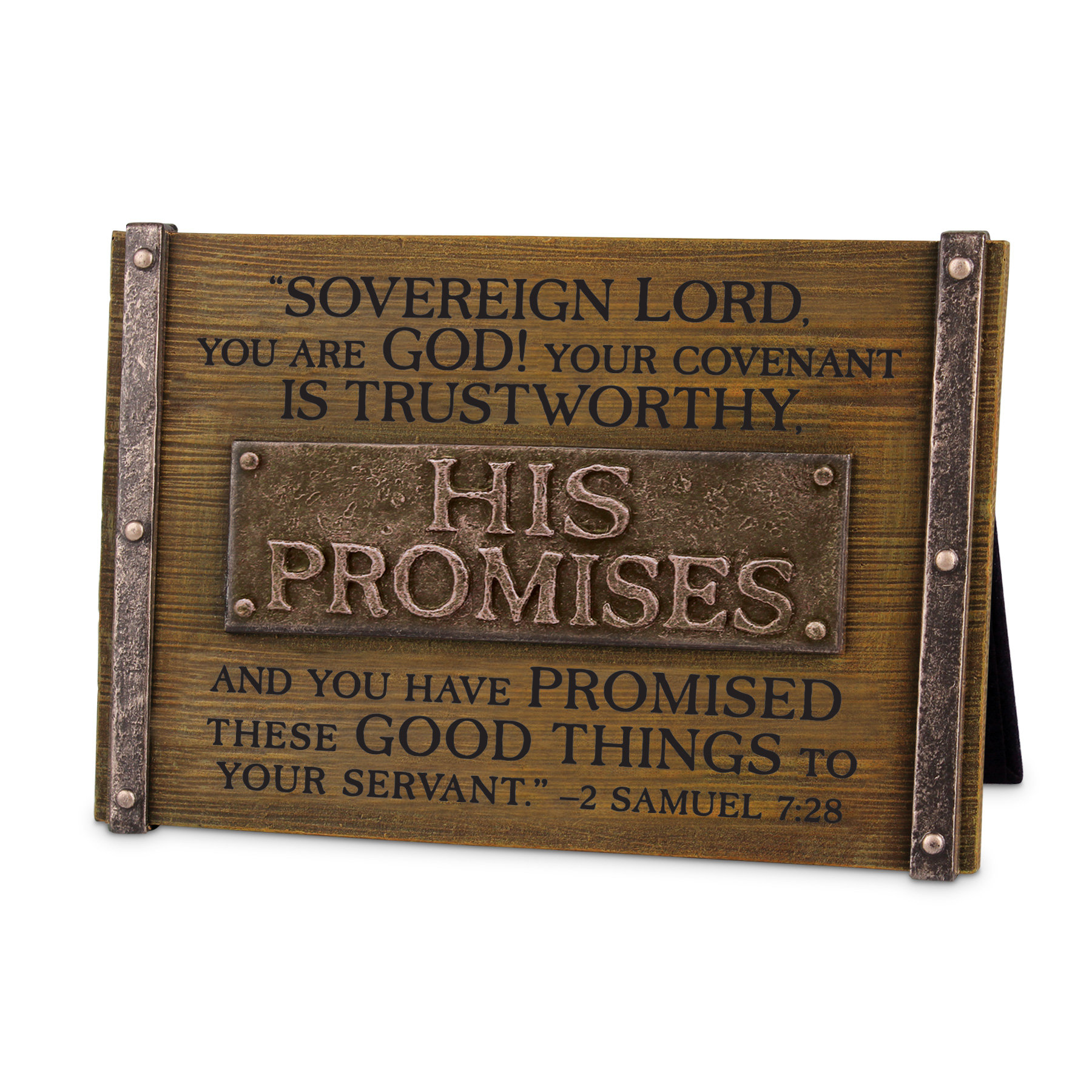Trinx Hennah His Promises Decorative Plaque | Wayfair