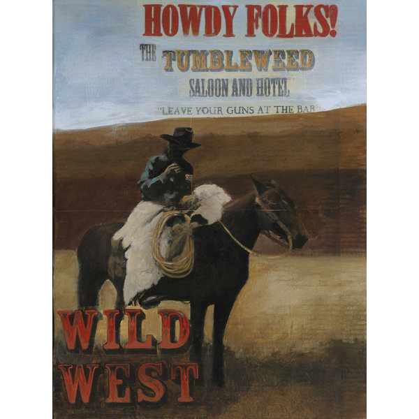 August Grove® Wild West Painting - Wayfair Canada