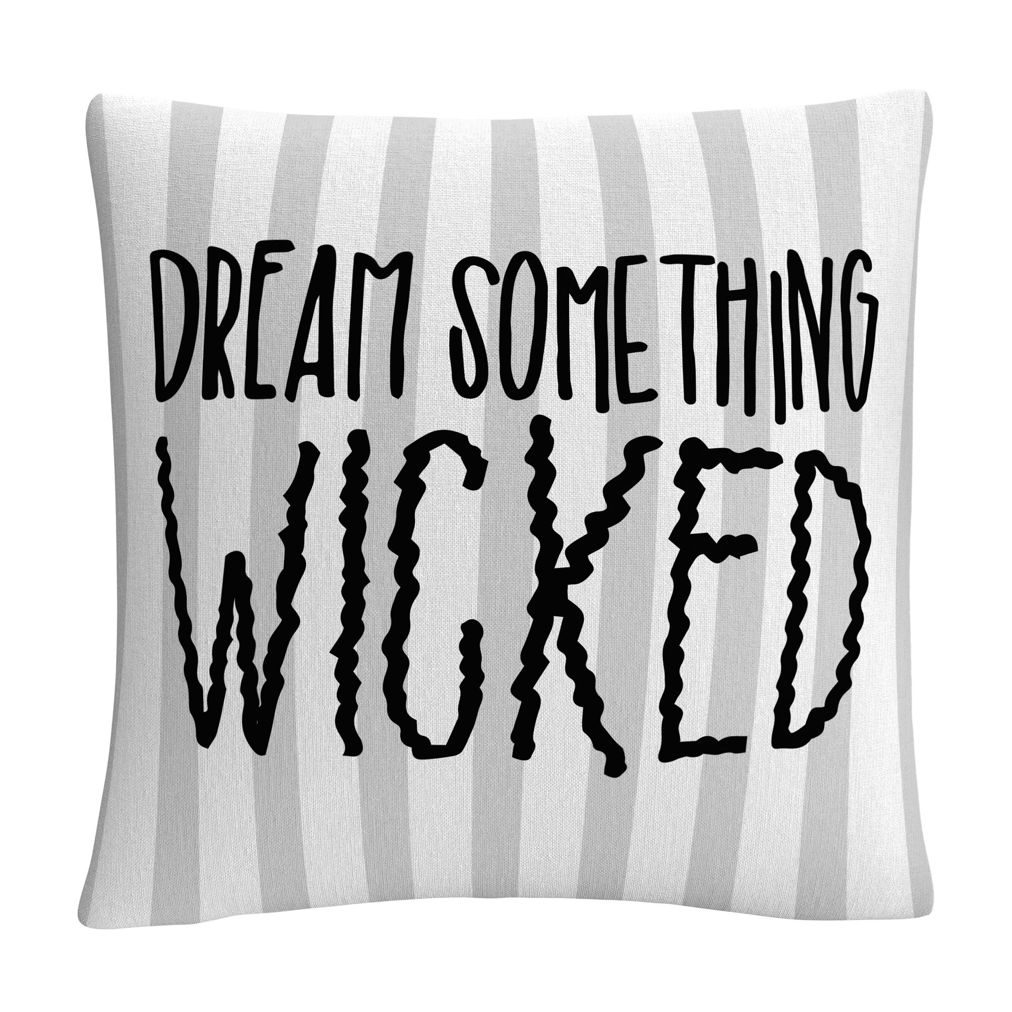 Trademark Fine Art ABC Dream Something Wicked Typographic Decorative ...