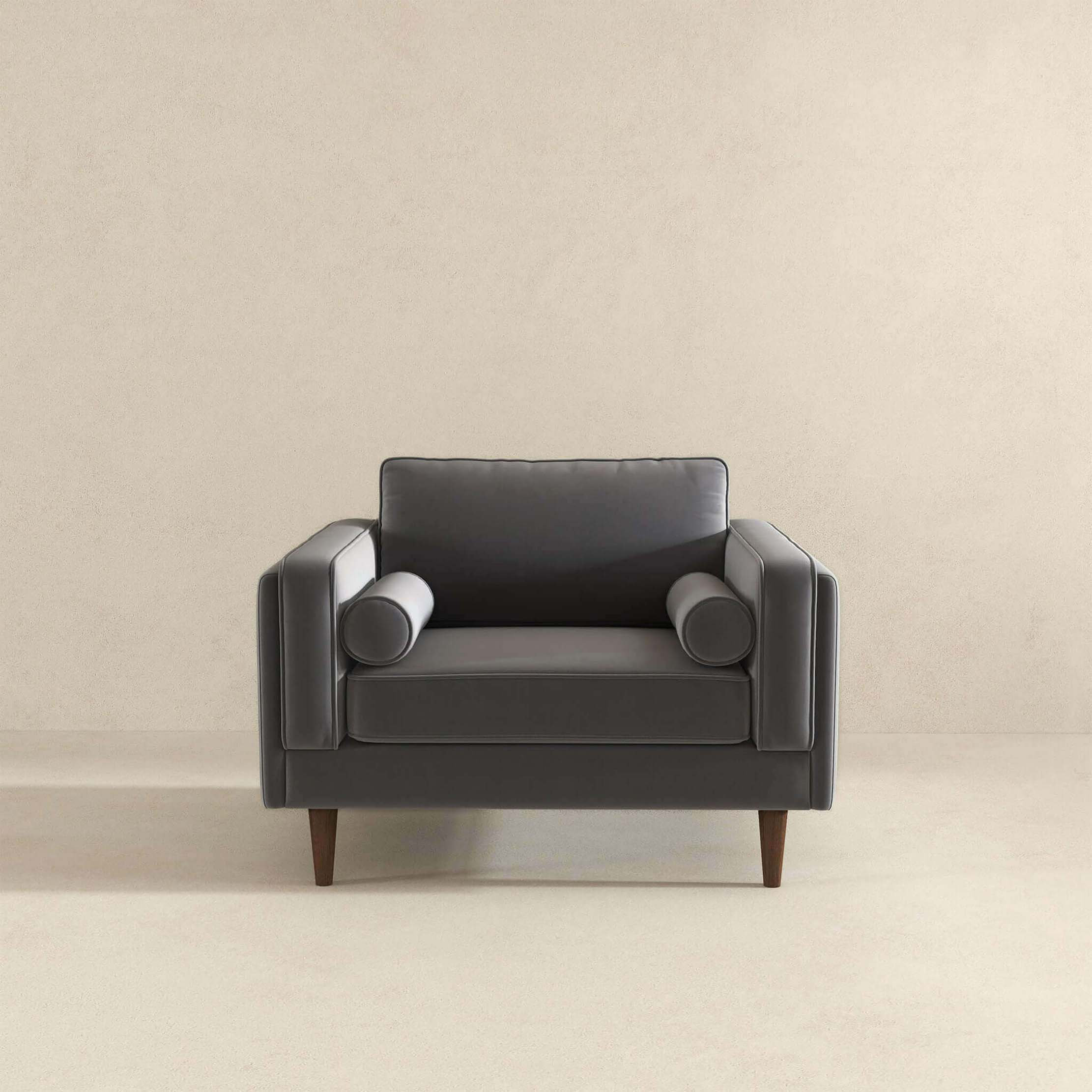 Corrigan Studio® Amber Velvet Lounge Chair | Wayfair