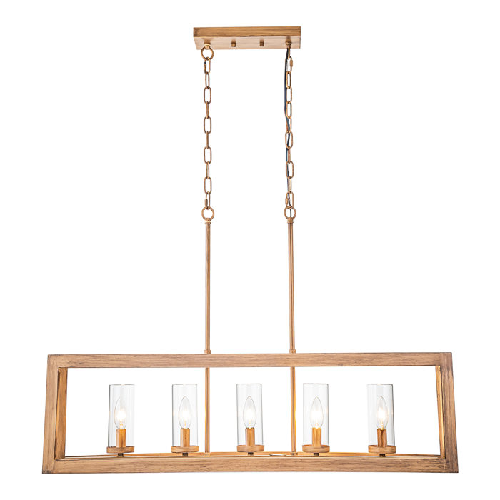Latitude Run® Donique 5 - Light Kitchen Island Pendant & Reviews | Wayfair