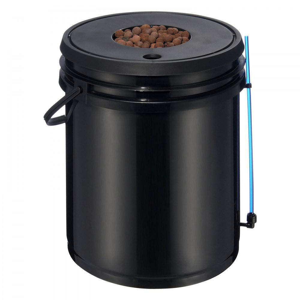Stellweilan Tessberg DWC Hydroponic System, 5 Gallon 4 Buckets, Deep ...