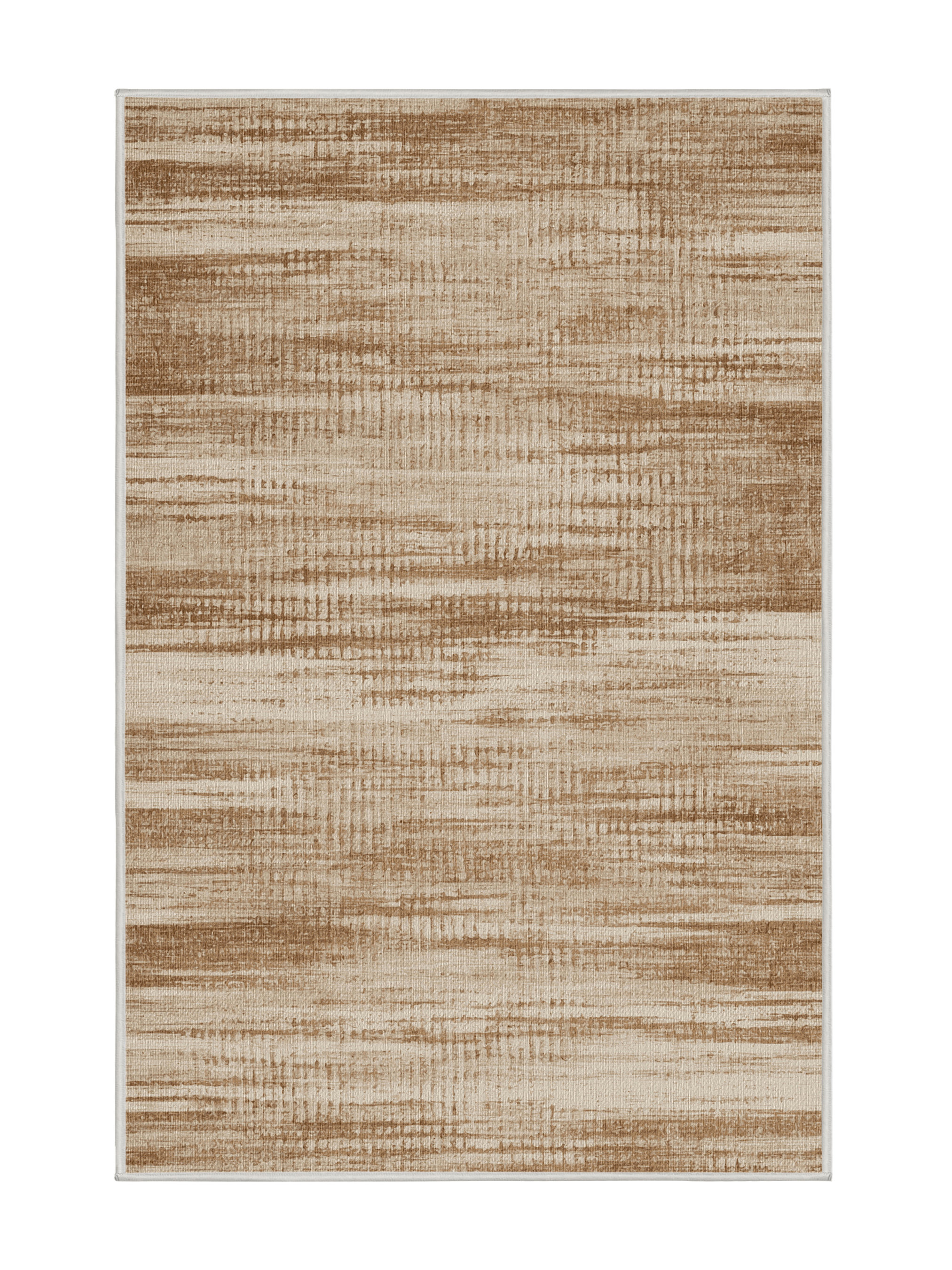 Wildon Home® Washable Sandy Neutrals Coastal Area Rug | Wayfair