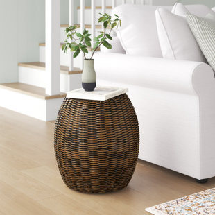 Wicker / Rattan End & Side Tables You'll Love - Wayfair Canada