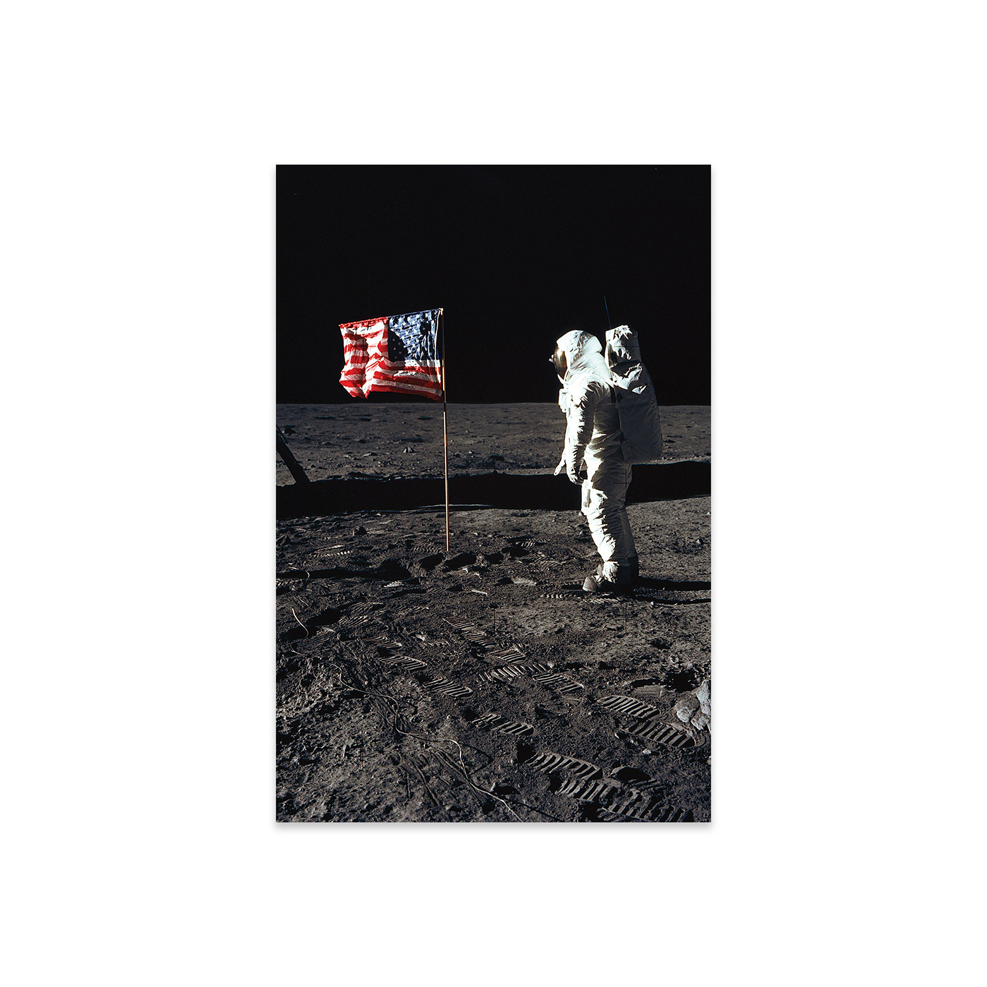 Ebern Designs Edwin Aldrin walking on the moon on July 20, 1969 during ...
