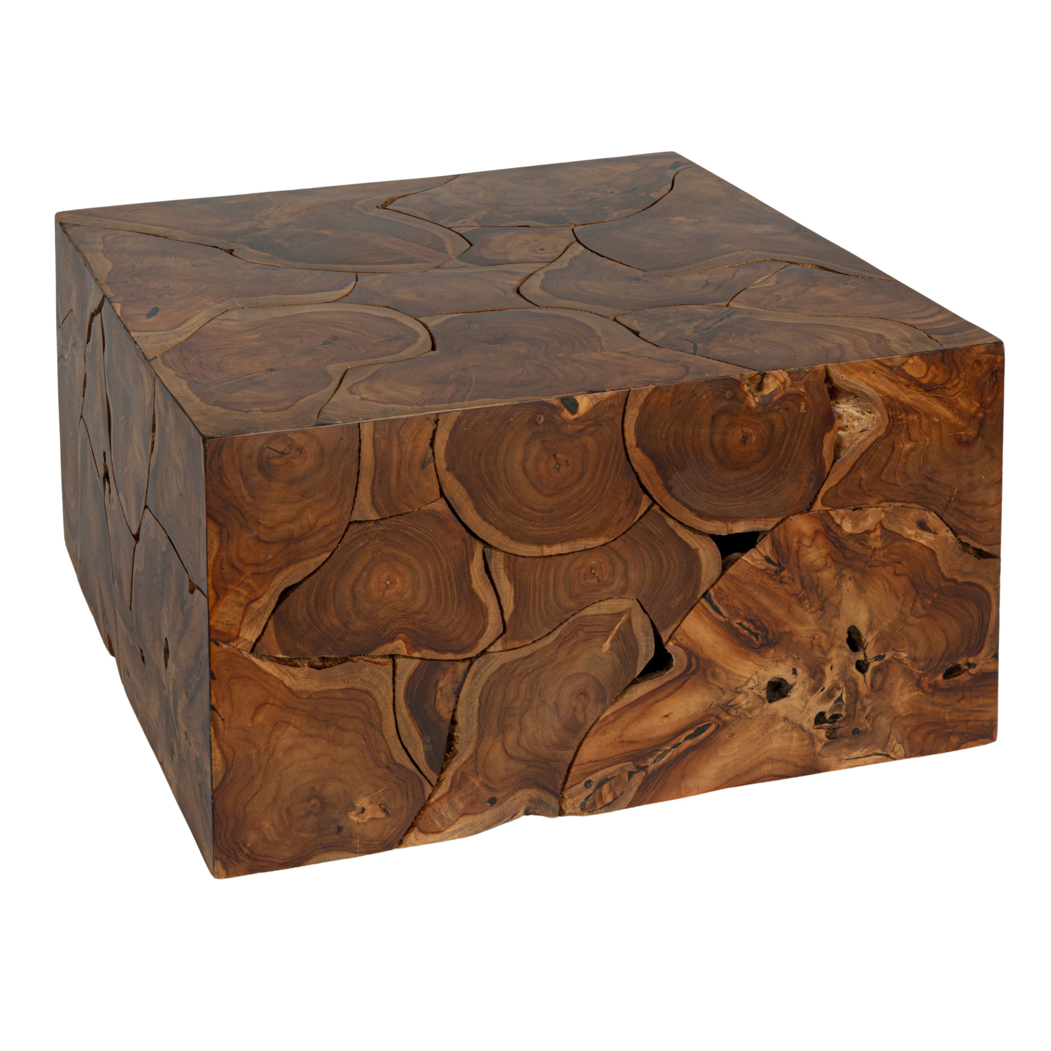 Rowena Interiors Mesa Teak Root Slice Coffee Table & Reviews | Wayfair