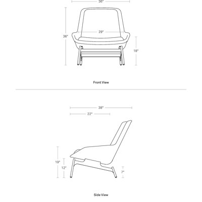 Blu Dot Field Lounge Chair & Reviews | Wayfair