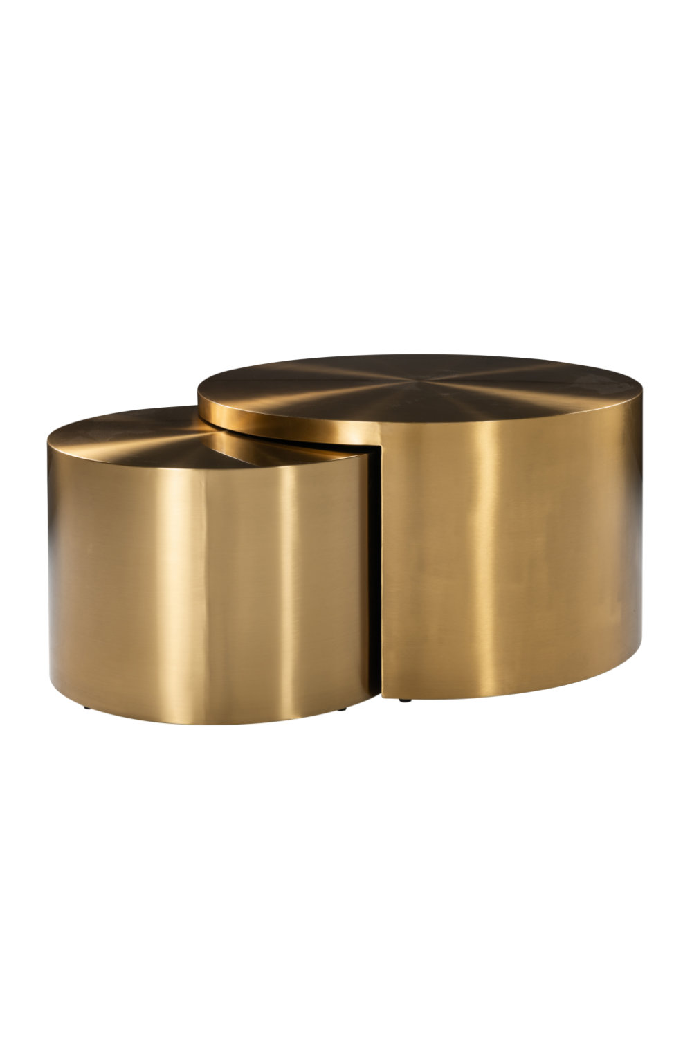 OROA Big Rich Stainless Steel Solid 2 Nesting Coffee Tables - Wayfair ...
