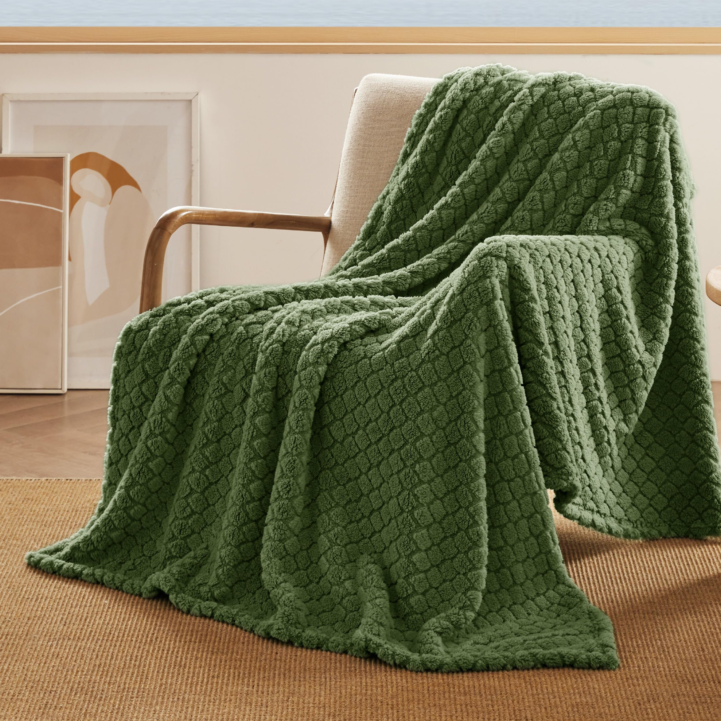Bedsure Throw Blanket For Couch - Super Soft Cozy Blankets, Cute Small ...
